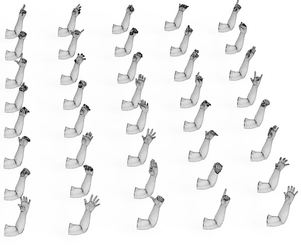 ArtStation - 40 Hand Pose Collection | Resources