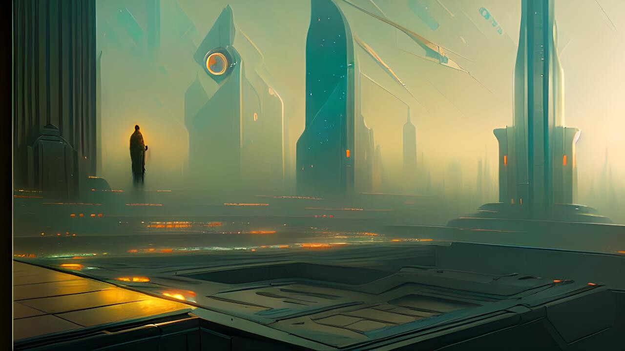ArtStation - 44 sci fi painting 1100 jpg pack runwayml art | Artworks