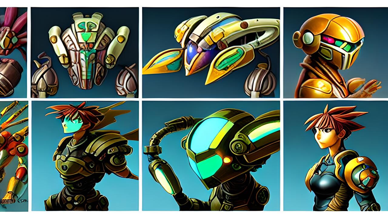 ArtStation - 47 metroid Chronicles 3200 jpg pack runwayml art | Artworks