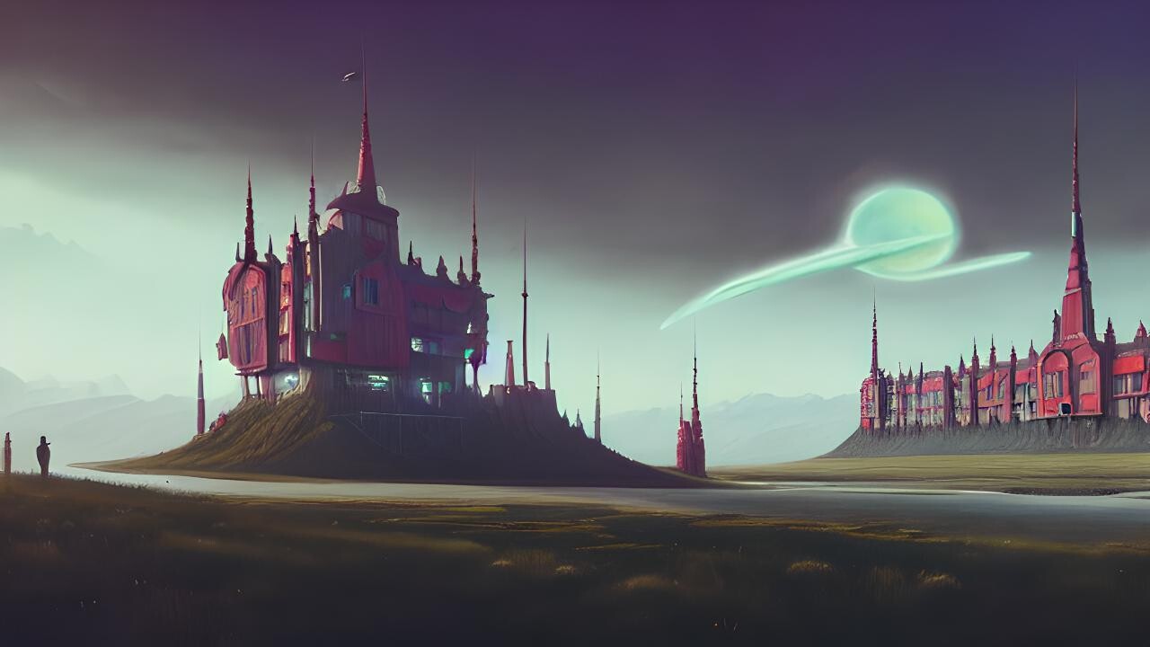 ArtStation - 50 landscape castle sfx 1800 jpg pack runwayml art | Artworks