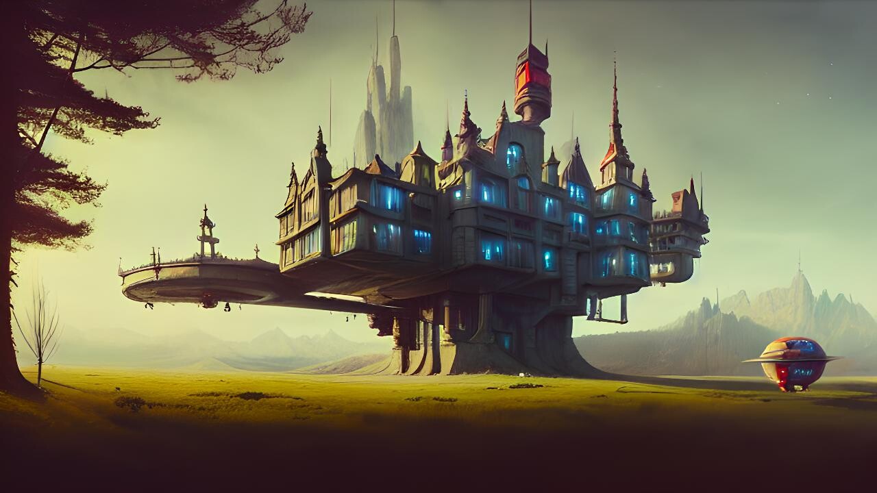 ArtStation - 50 landscape castle sfx 1800 jpg pack runwayml art | Artworks