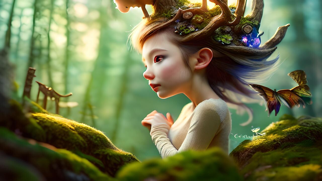 ArtStation - 57 Tiny and cute forest 2700 jpg pack runwayml art | Artworks
