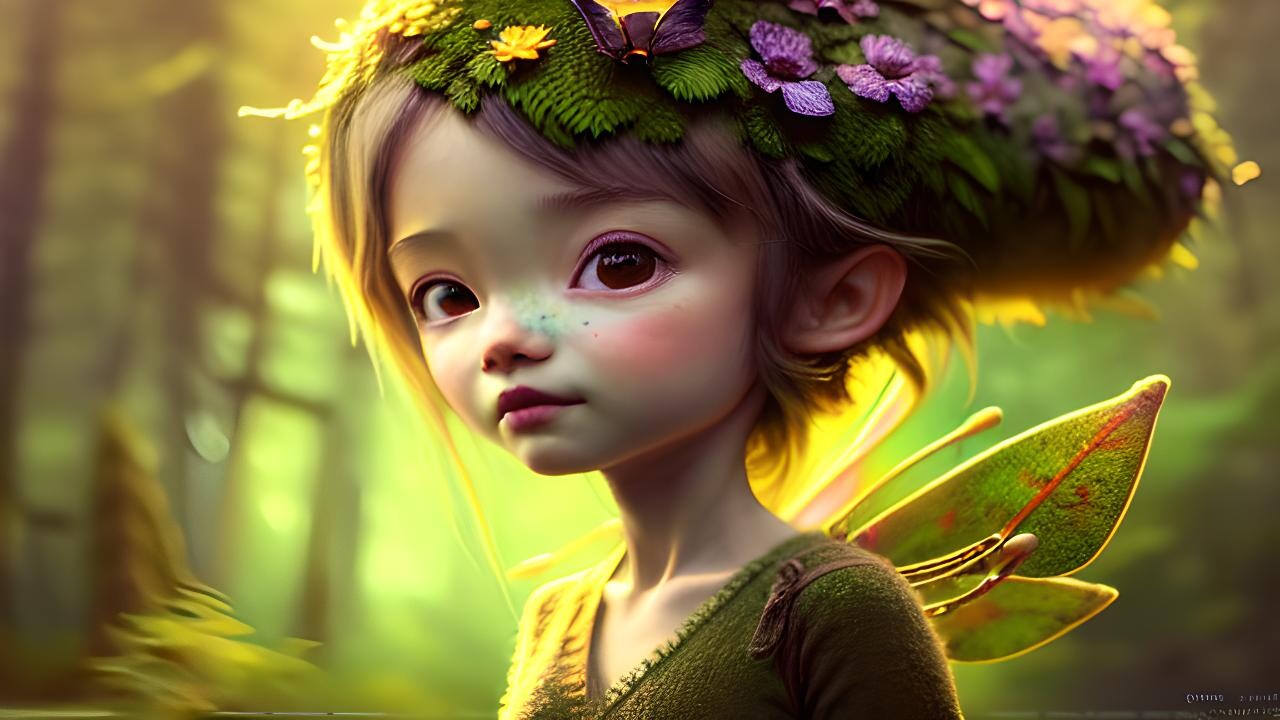 ArtStation - 57 Tiny and cute forest 2700 jpg pack runwayml art | Artworks