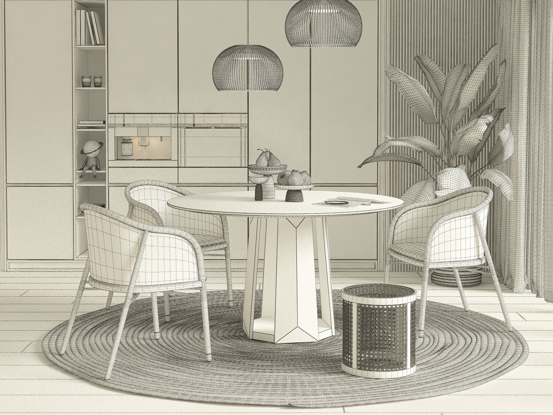 ArtStation - Dining Room - 048 | Resources