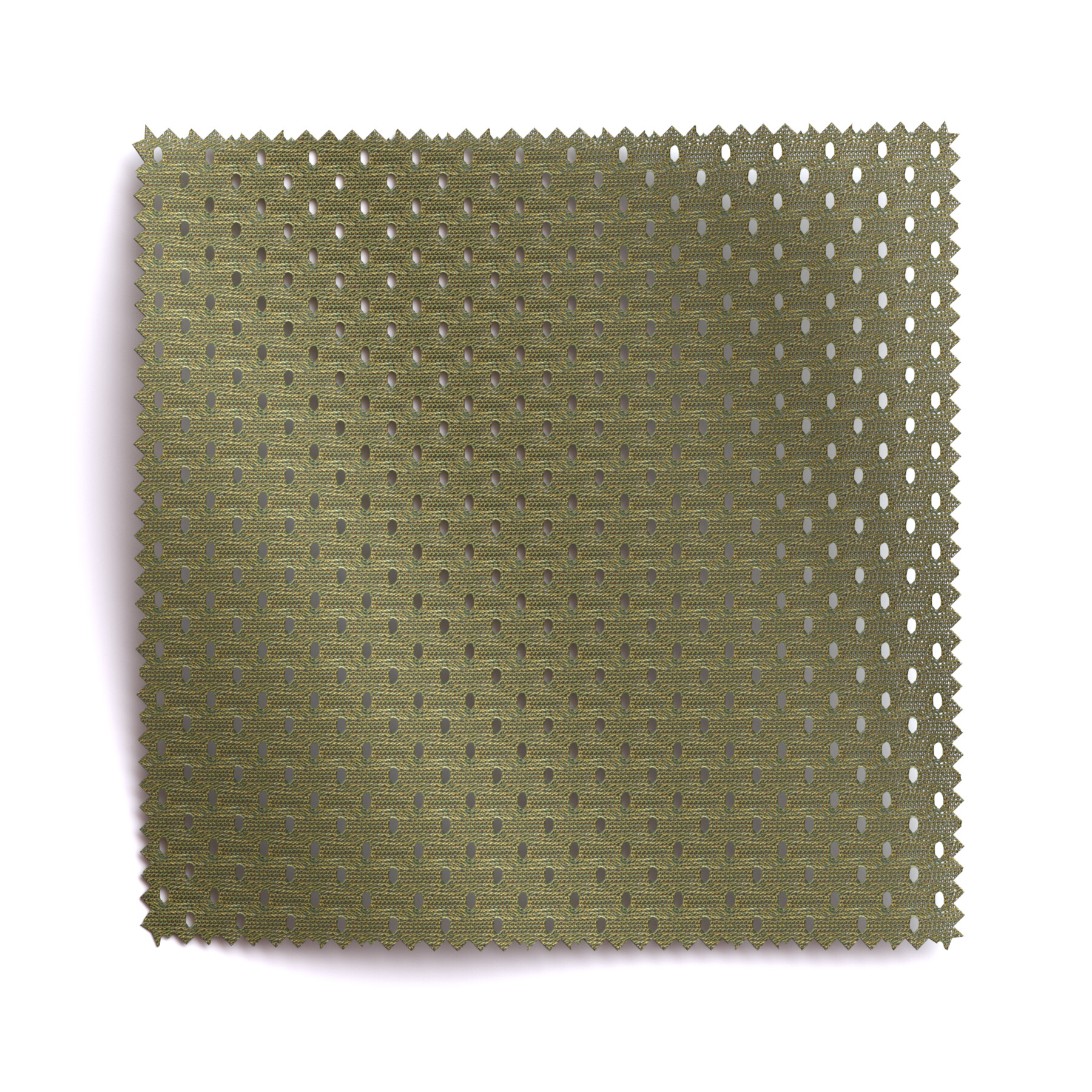 ArtStation - Woven Pinhole Mesh Winter Moss Colored Fabric | Game Assets