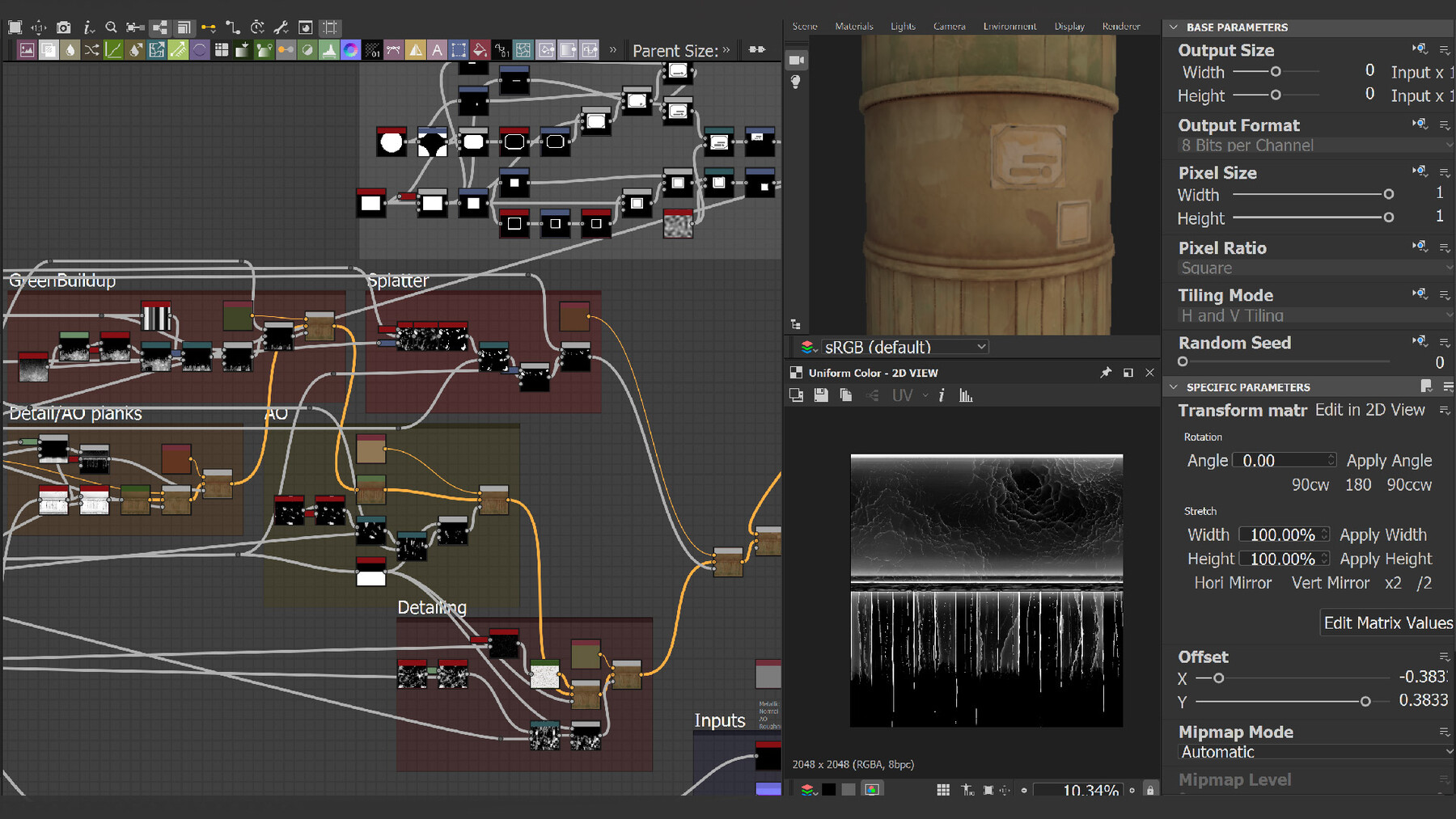 ArtStation - Stylized wall Arcane style - .SBS file | Resources