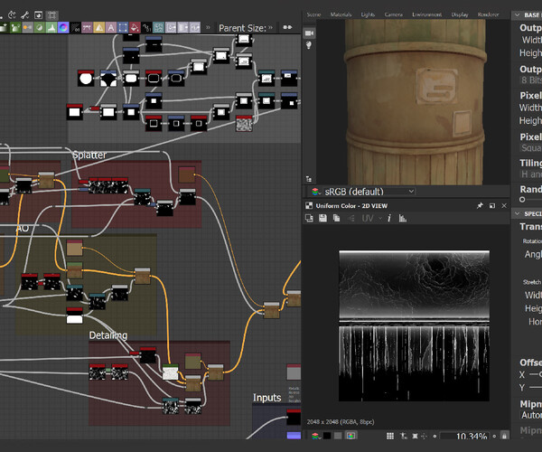 ArtStation - Stylized wall Arcane style - .SBS file | Resources