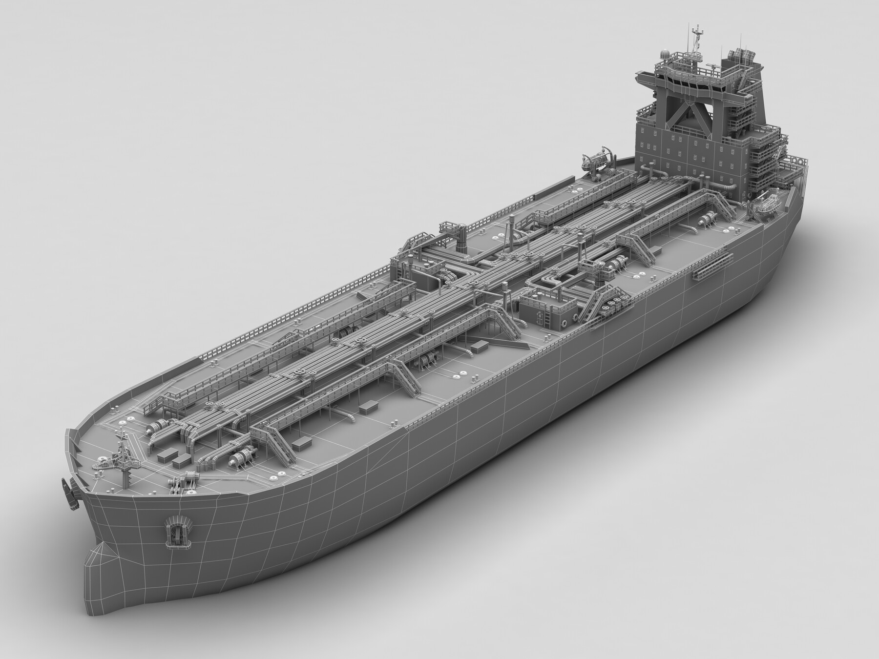 ArtStation - TI Class Oil Carrier | Game Assets