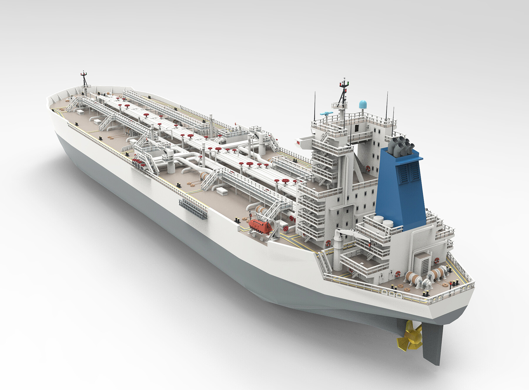 ArtStation - TI Class Oil Carrier | Game Assets