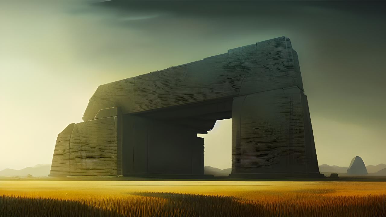 ArtStation - 61 monolithic structure 2400 jpg pack runwayml art | Artworks