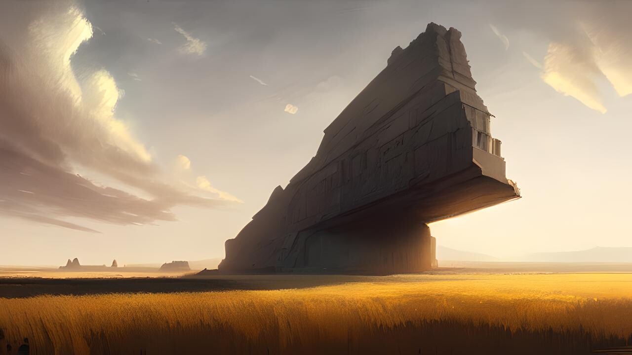ArtStation - 61 monolithic structure 2400 jpg pack runwayml art | Artworks