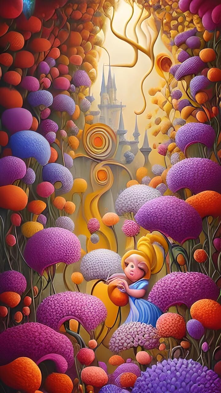 ArtStation - 63 Fantasy flowers 3900 jpg pack runwayml art | Artworks