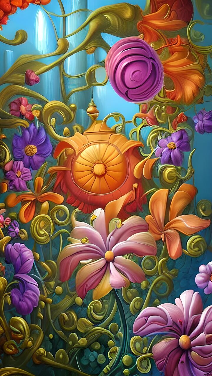 ArtStation - 63 Fantasy flowers 3900 jpg pack runwayml art | Artworks