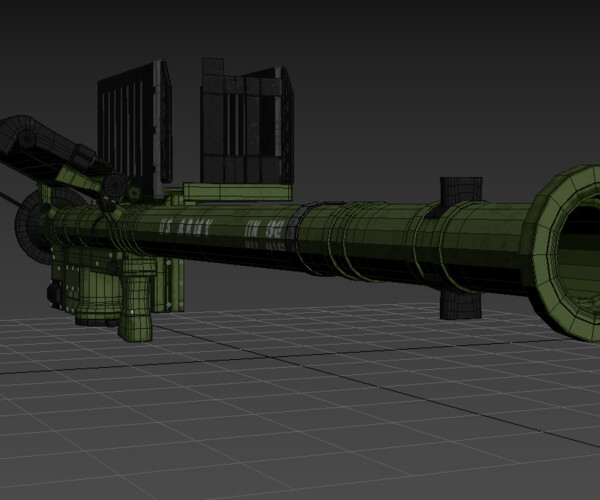 ArtStation - FIM 92 Stinger Missile Launcher 3D Model | Resources