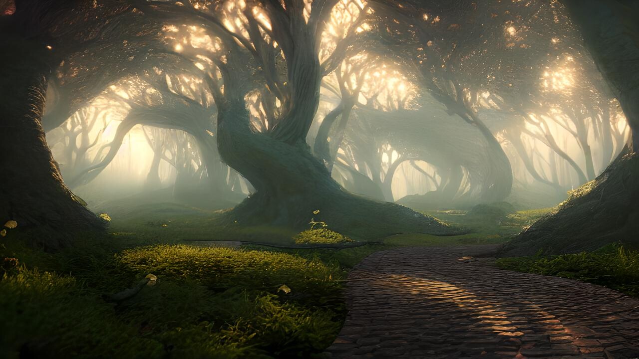 ArtStation - 68 amazing tree path 1500 jpg pack runwayml art | Artworks