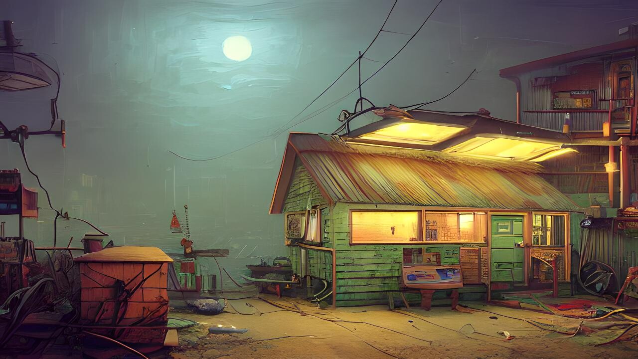 ArtStation - 69 movie scene of a wooden house 3300 jpg pack runwayml ...