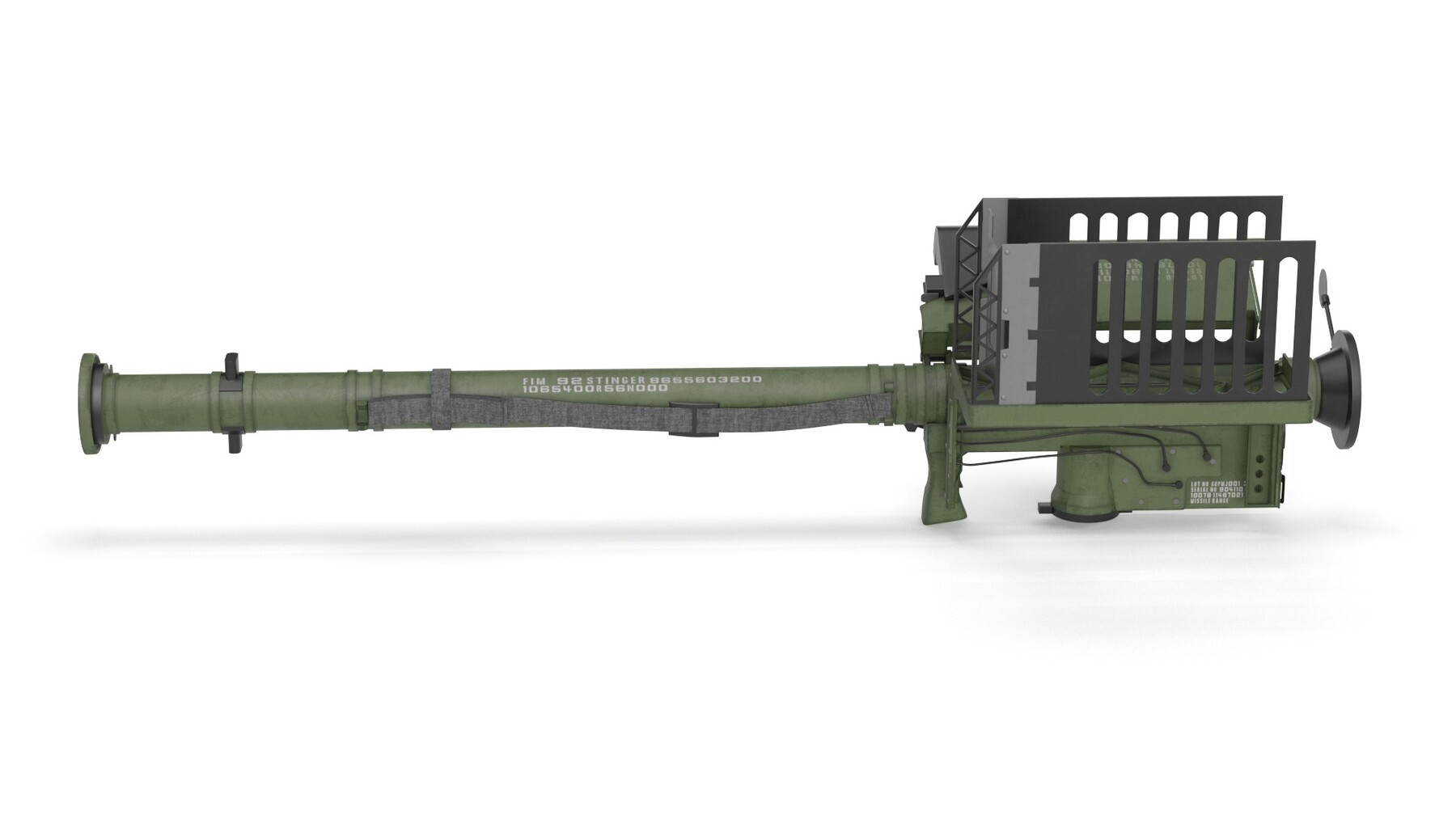 ArtStation - FIM 92 Stinger Missile Launcher 3D Model | Resources