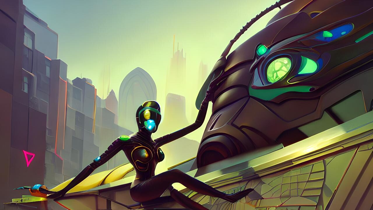 ArtStation - 87 a cyber beetle 2400 jpg pack runwayml art | Artworks