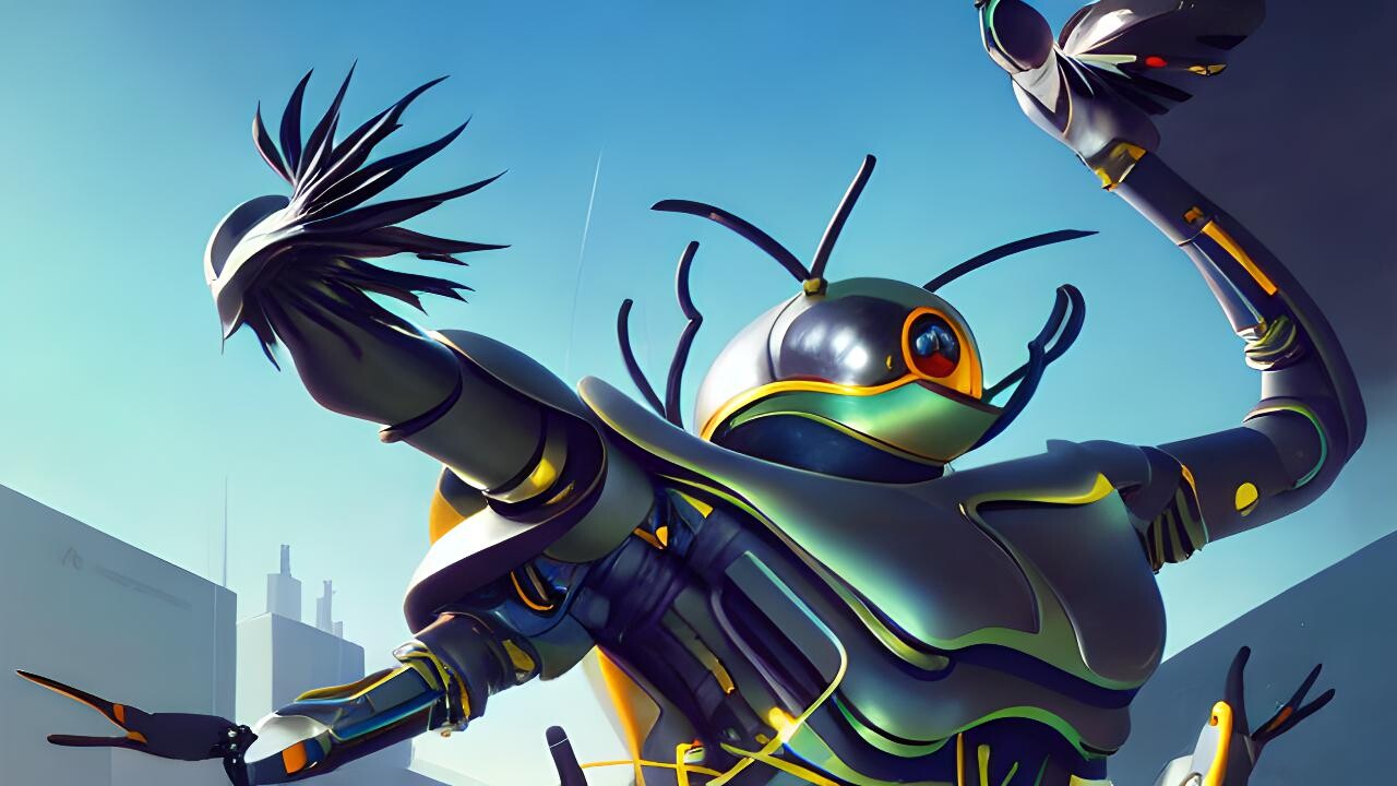 ArtStation - 87 a cyber beetle 2400 jpg pack runwayml art | Artworks