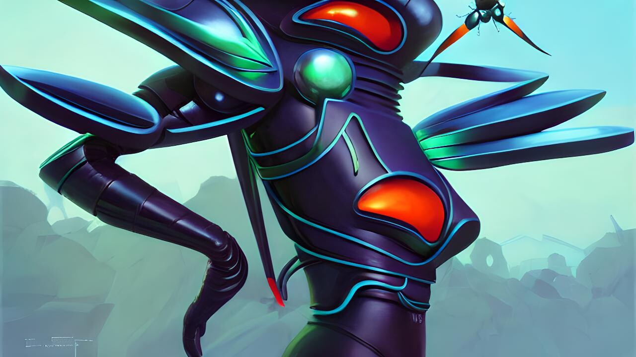 ArtStation - 87 a cyber beetle 2400 jpg pack runwayml art | Artworks