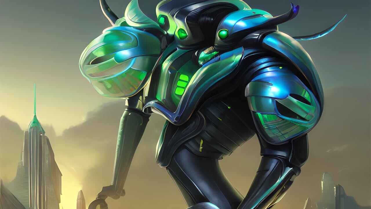 ArtStation - 87 a cyber beetle 2400 jpg pack runwayml art | Artworks