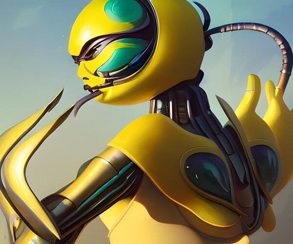 ArtStation - 87 a cyber beetle 2400 jpg pack runwayml art | Artworks