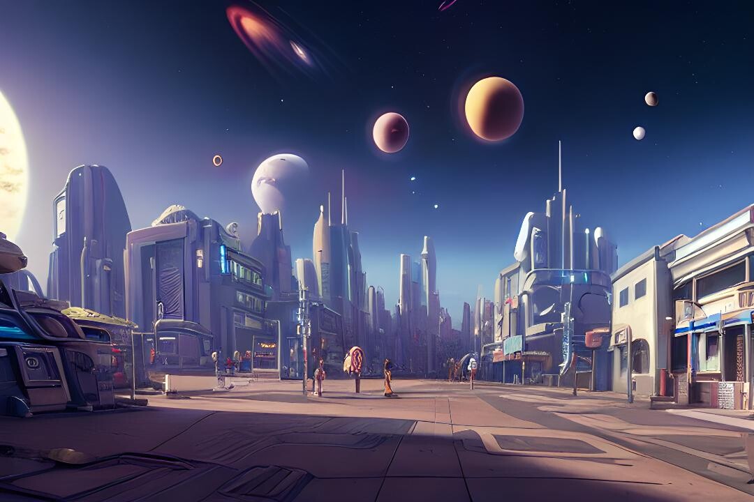 ArtStation - 95 venus city 4800 jpg pack runwayml art | Artworks