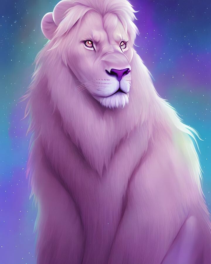 ArtStation - 90 albino male furry anthro lion 1400 jpg pack runwayml ...