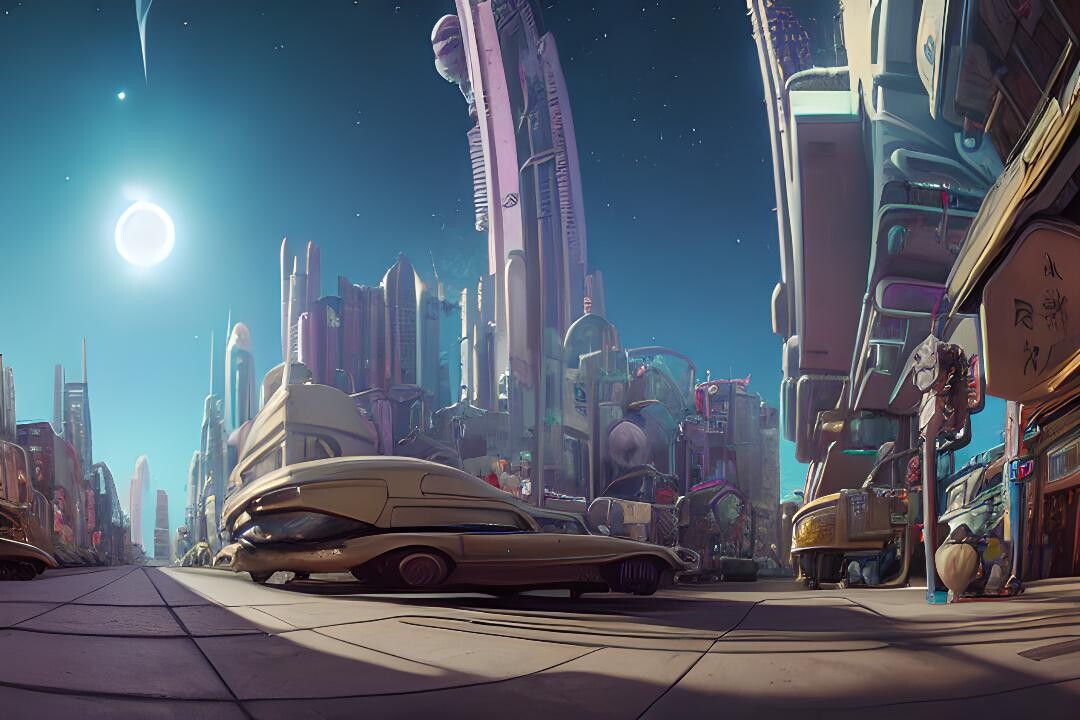 ArtStation - 95 venus city 4800 jpg pack runwayml art | Artworks