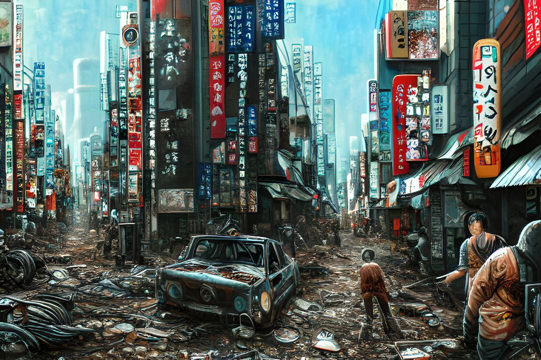 ArtStation - 93 downtown area in contemporary Japan 2200 jpg pack ...