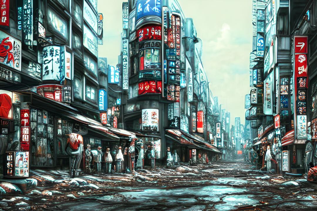 ArtStation - 93 downtown area in contemporary Japan 2200 jpg pack ...