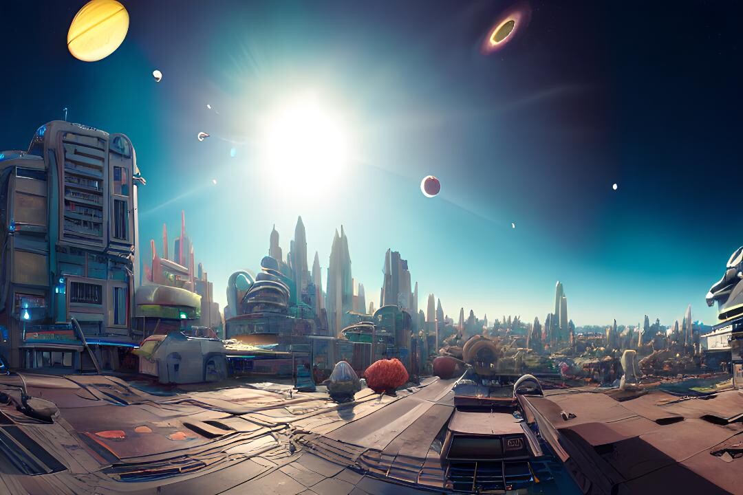 ArtStation - 95 venus city 4800 jpg pack runwayml art | Artworks