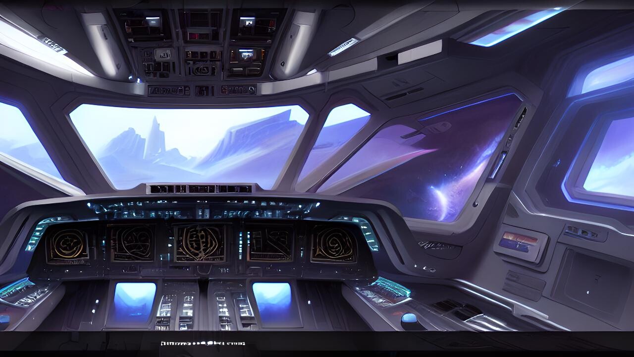 ArtStation - 97 spaceship cockpit 1600 jpg pack runwayml art | Artworks