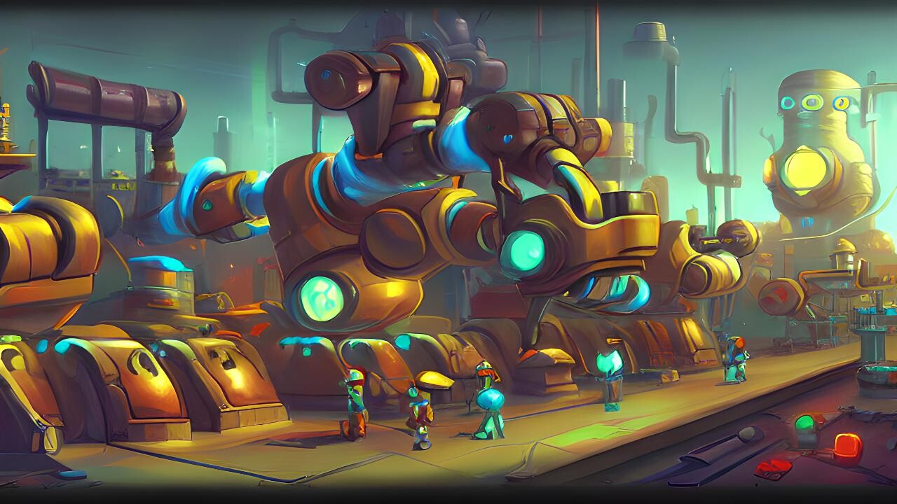 ArtStation - 98 worldland factory 5100 jpg pack runwayml art | Artworks