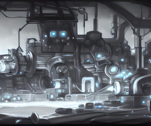 ArtStation - 98 worldland factory 5100 jpg pack runwayml art | Artworks