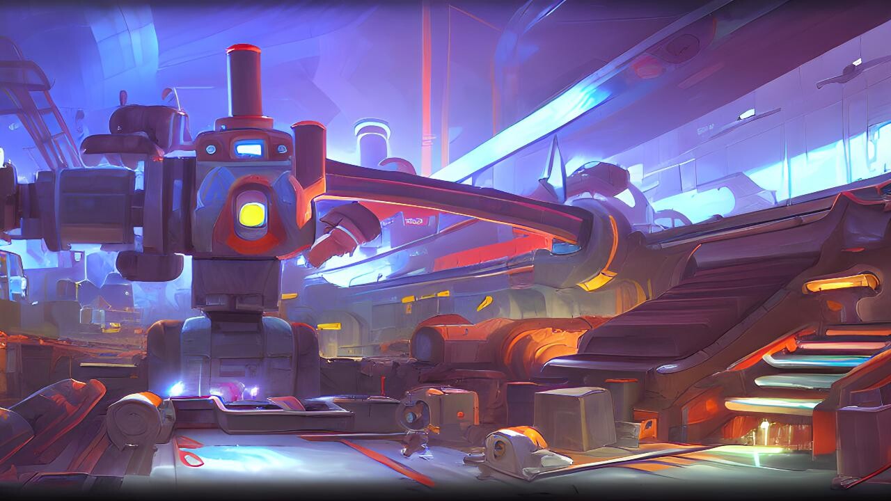 ArtStation - 98 worldland factory 5100 jpg pack runwayml art | Artworks