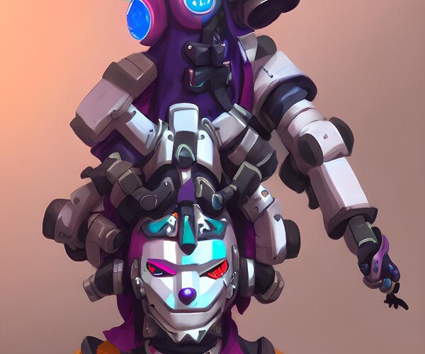 ArtStation - 101 meka 6400 jpg pack runwayml art | Artworks