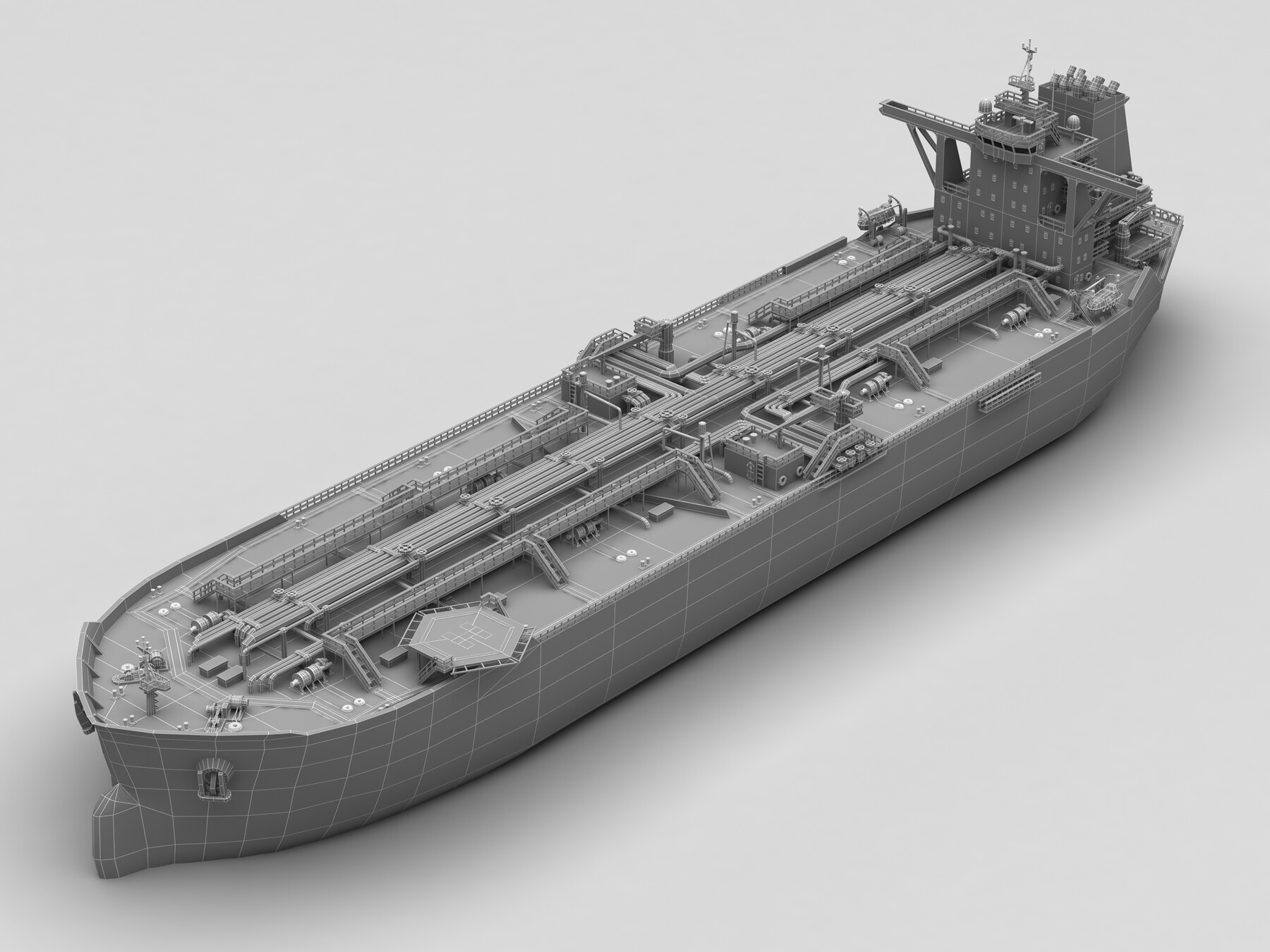 ArtStation - ULCC Oil Carrier | Game Assets