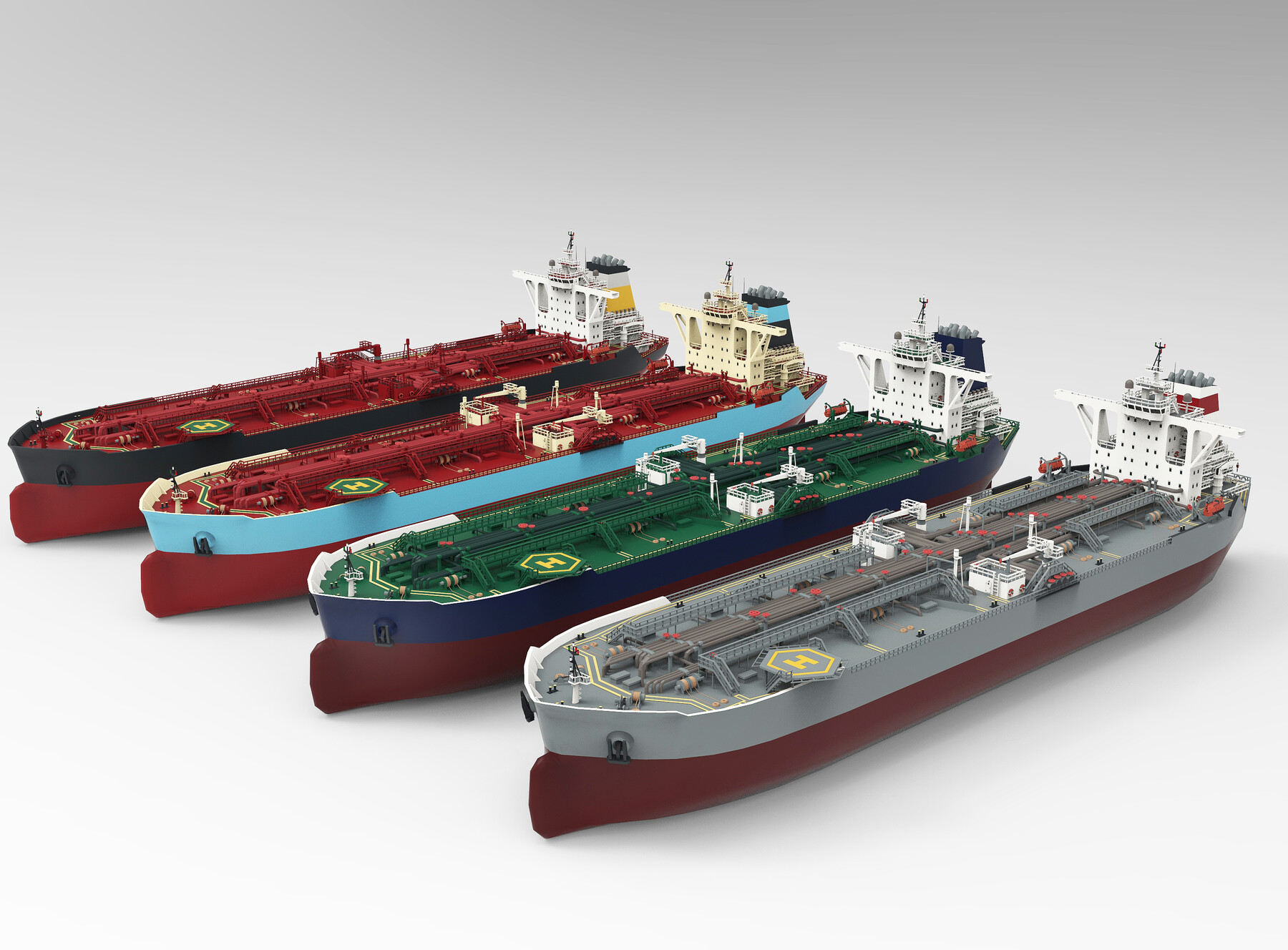 ArtStation - ULCC Oil Carrier | Game Assets