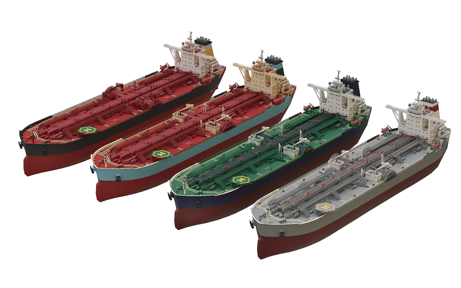 ArtStation - ULCC Oil Carrier | Game Assets