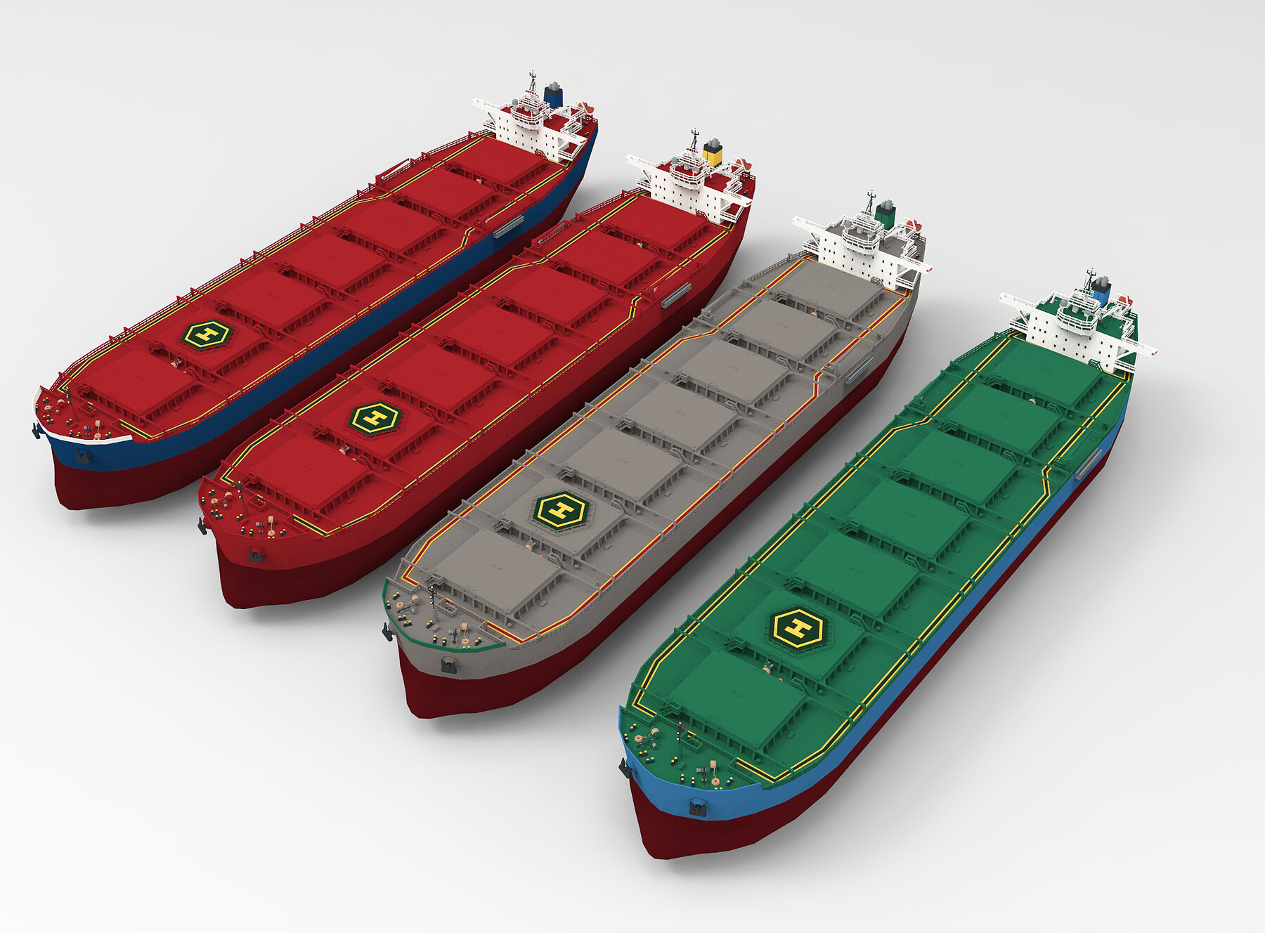 ArtStation - Ultra Large Ore Carrier | Game Assets