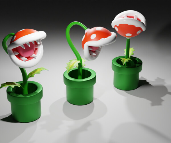 ArtStation - Piranha Plant from Mario | Resources