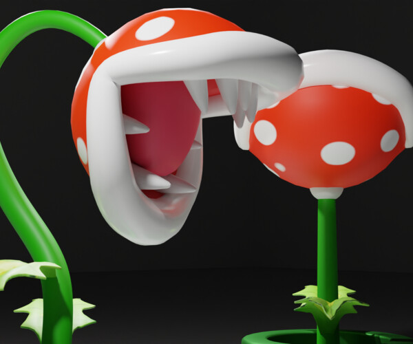 ArtStation - Piranha Plant from Mario | Resources