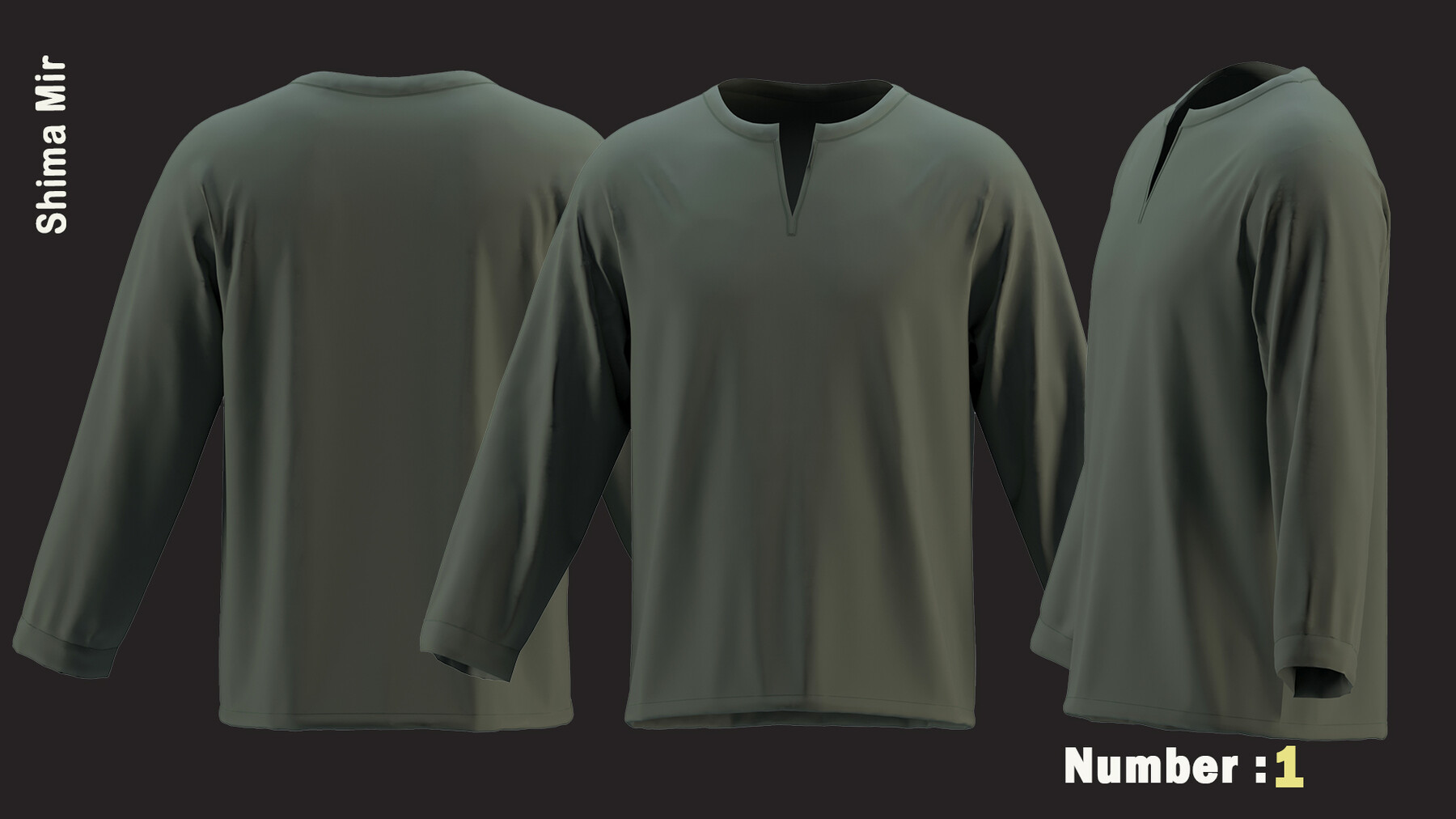 ArtStation - 10 Men's T-shirt (ZPRJ, FBX , OBJ, MTL , MAX , TEXTURES ...