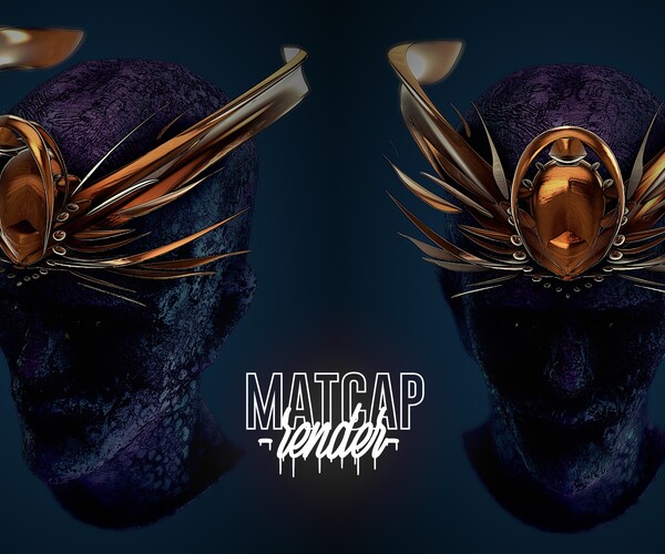 ArtStation - “FLOATER” CROWN (GLB, OBJ, STL) + HEAD SCULPT VARIANT ...