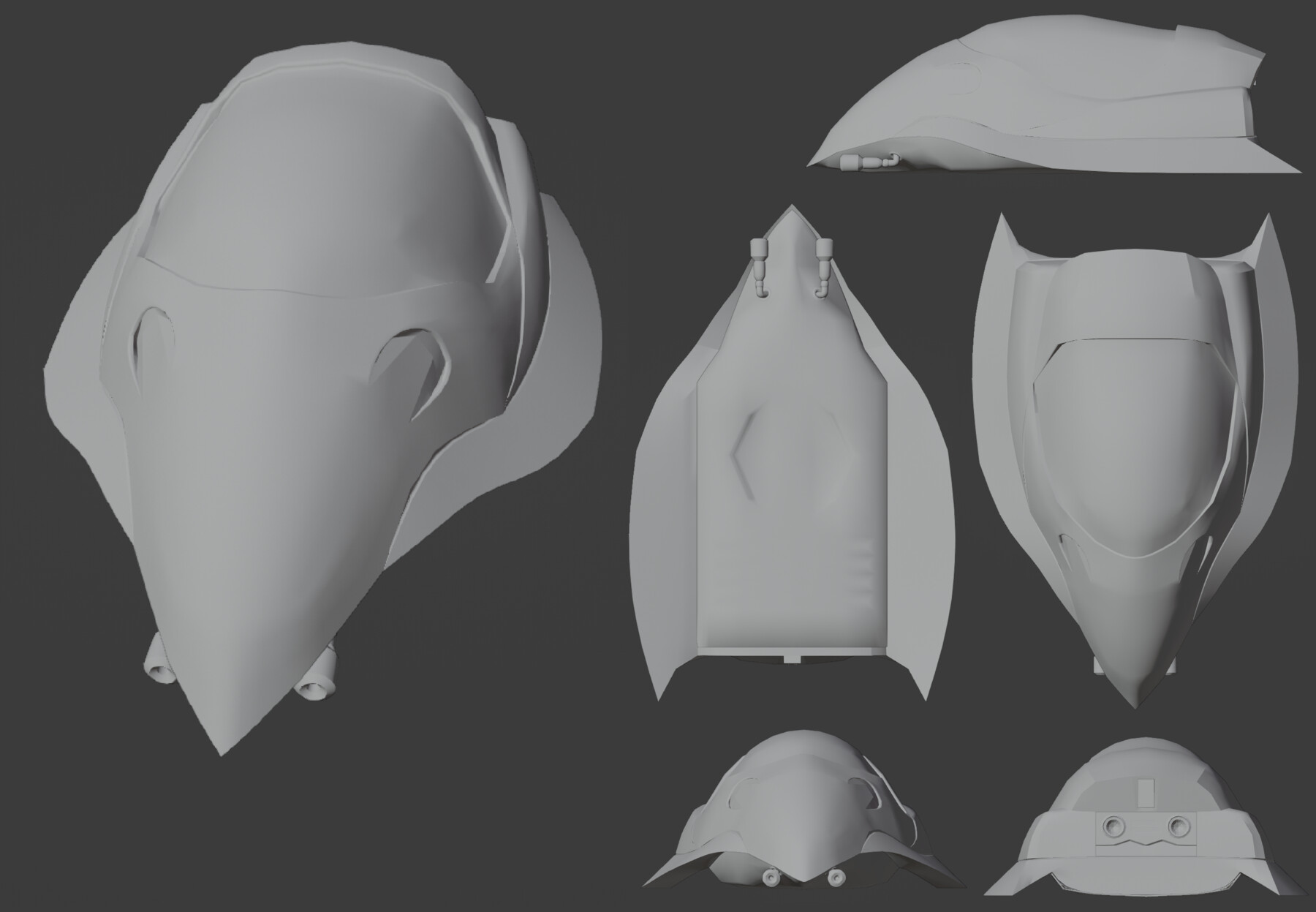 ArtStation - Blender Stylized Shader(Eevee) with 3d model spaceShip | Resources