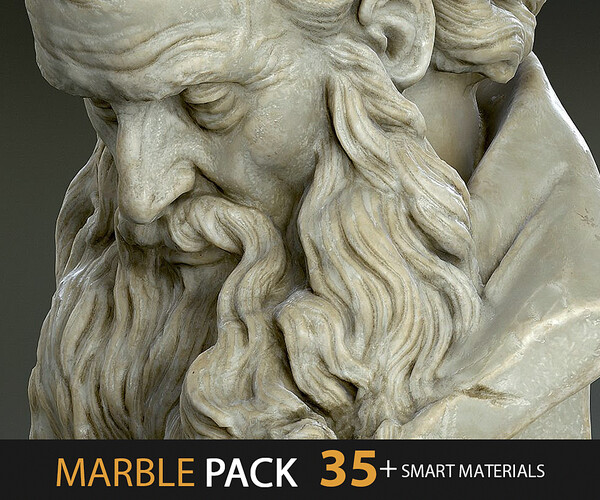 ArtStation - Marble Pack 35+ Smart Materials | Resources