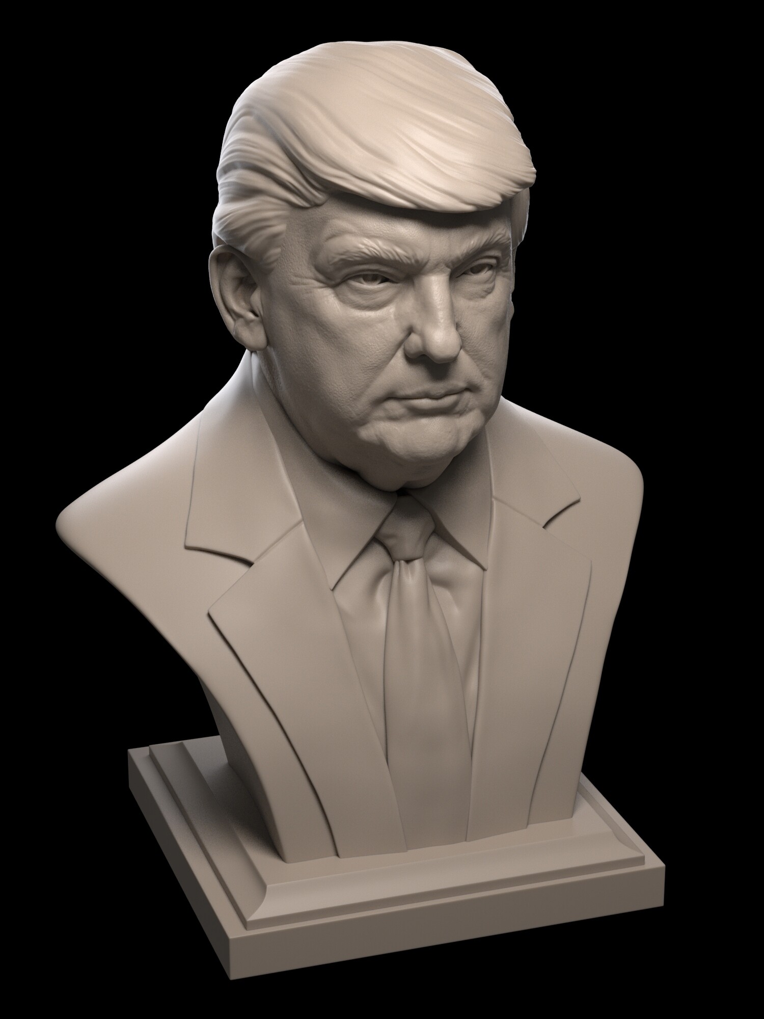ArtStation - Donald Trump Bust 3D print | Resources