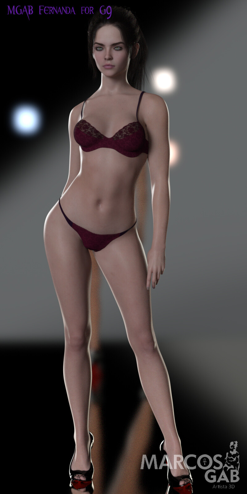 ArtStation - MGAB Fernanda for Genesis 9 | Resources