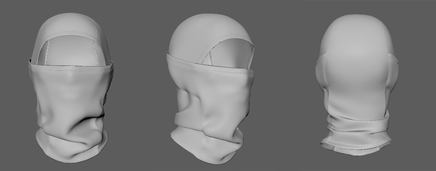 ArtStation - Balaclava/ mask military unisex (MD/ Clo3d zprj project ...